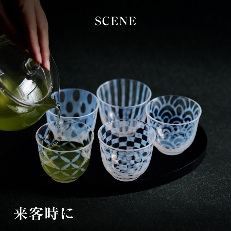 Hirota Taisho Roman glass cold tea wave 140ml – 789Liquor